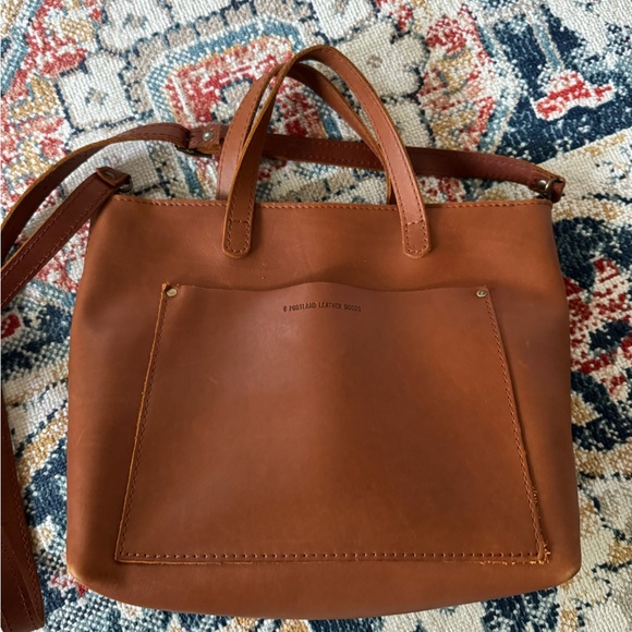 Portland Leather | Bags | Brown Leather Tote Bag | Poshmark
